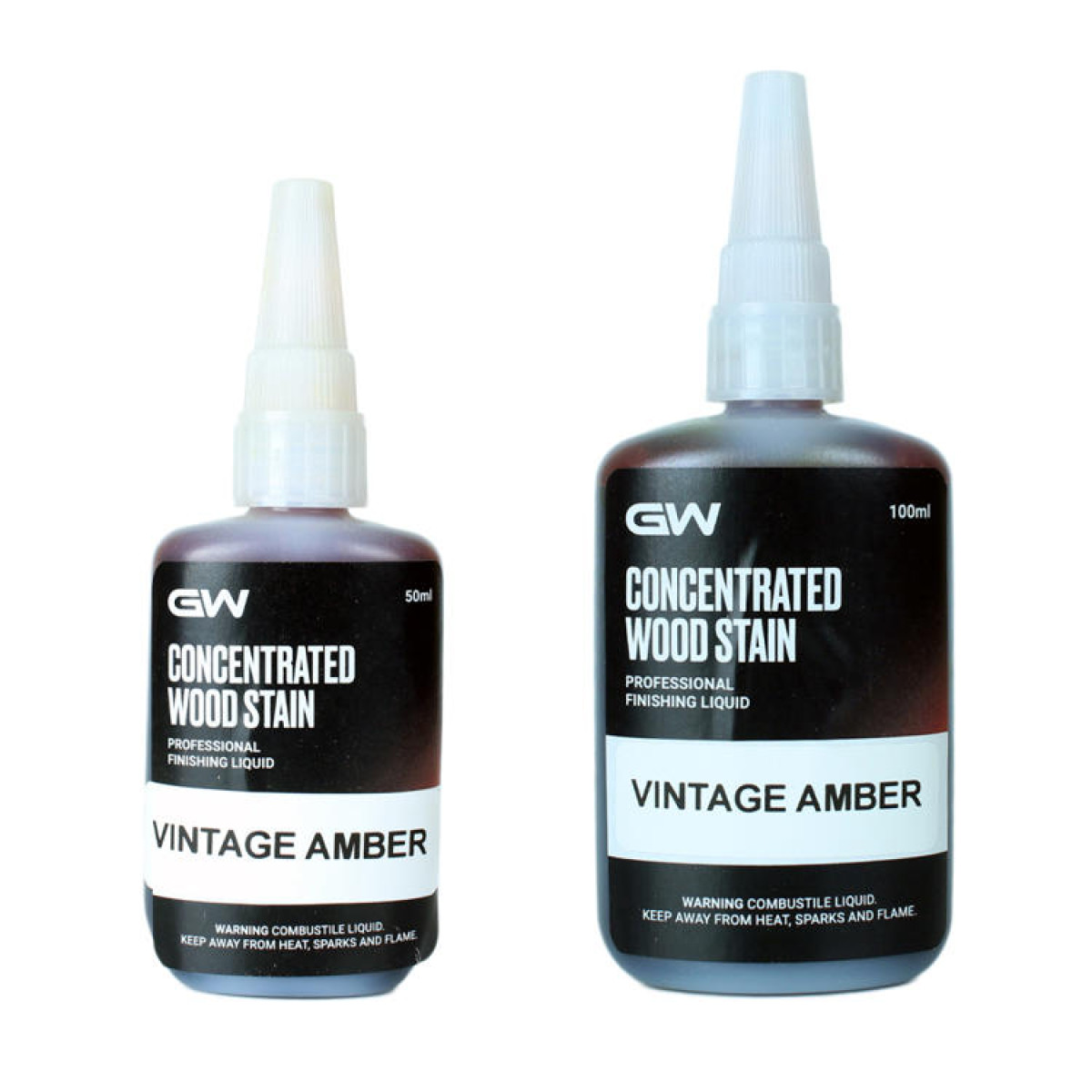 CONCENTRATED WOOD STAIN - VINTAGE AMBER - 50/100ML