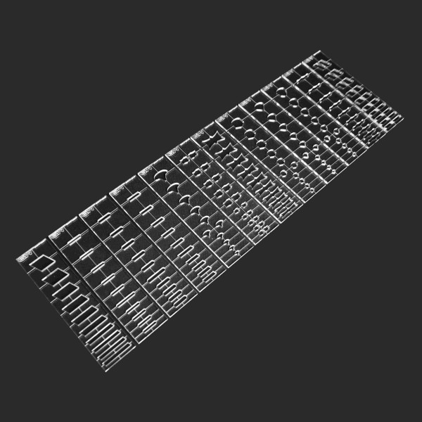 INLAY ROUTING ACRYLIC TEMPLATES