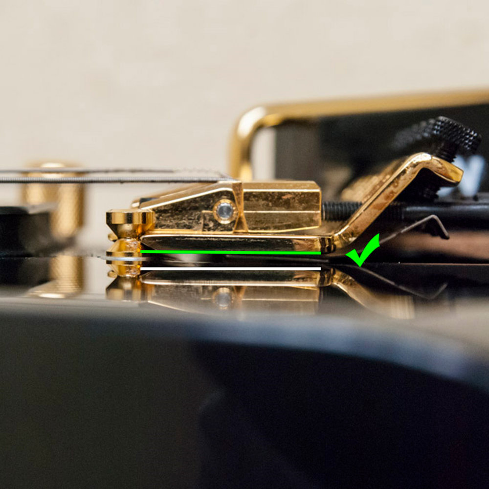 FLOATING TREMOLO SETUP JIG