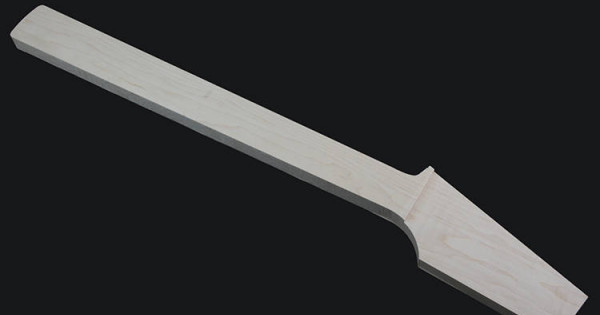 HARD MAPLE PRE SHAPED NECK CURVED HEEL