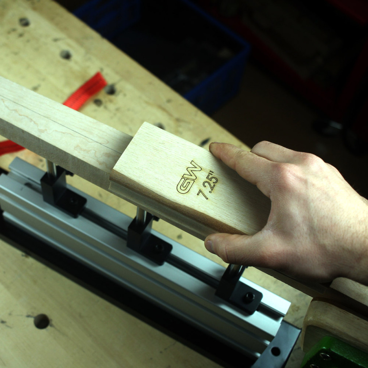 200MM WOOD RADIUS SANDING BEAMS FOR FRETBOARD