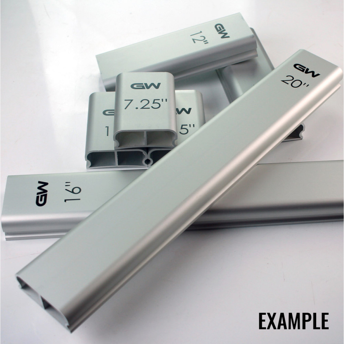 100MM ALUMINIUM RADIUS SANDING BEAMS FOR FRETBOARD