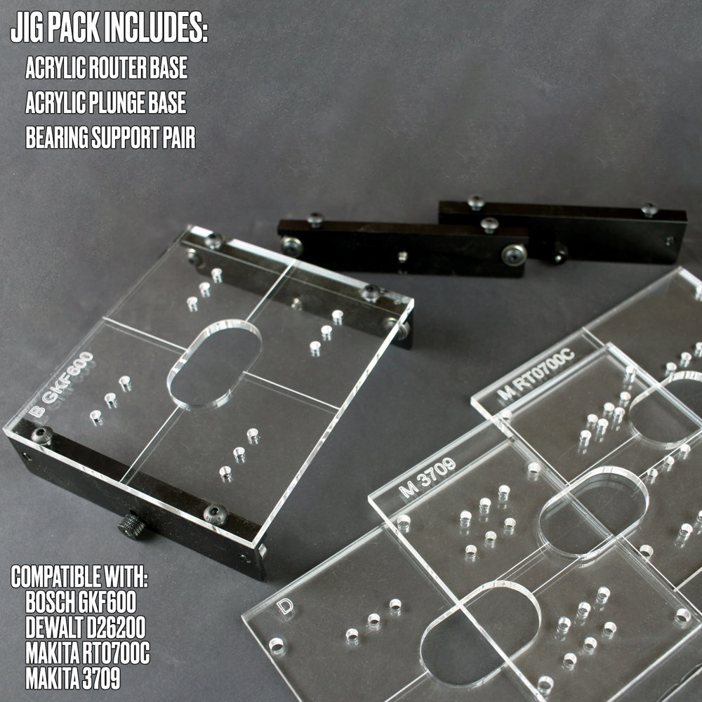 TRUSS ROD ROUTING JIG - STRAIGHT/CONCAVE/CONVEX
