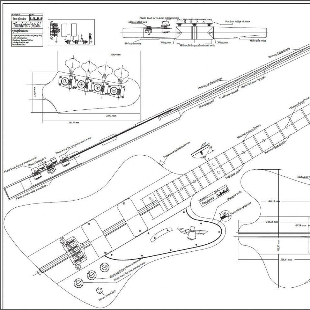 THUNDERBIRD BASS BUILDING PLAN