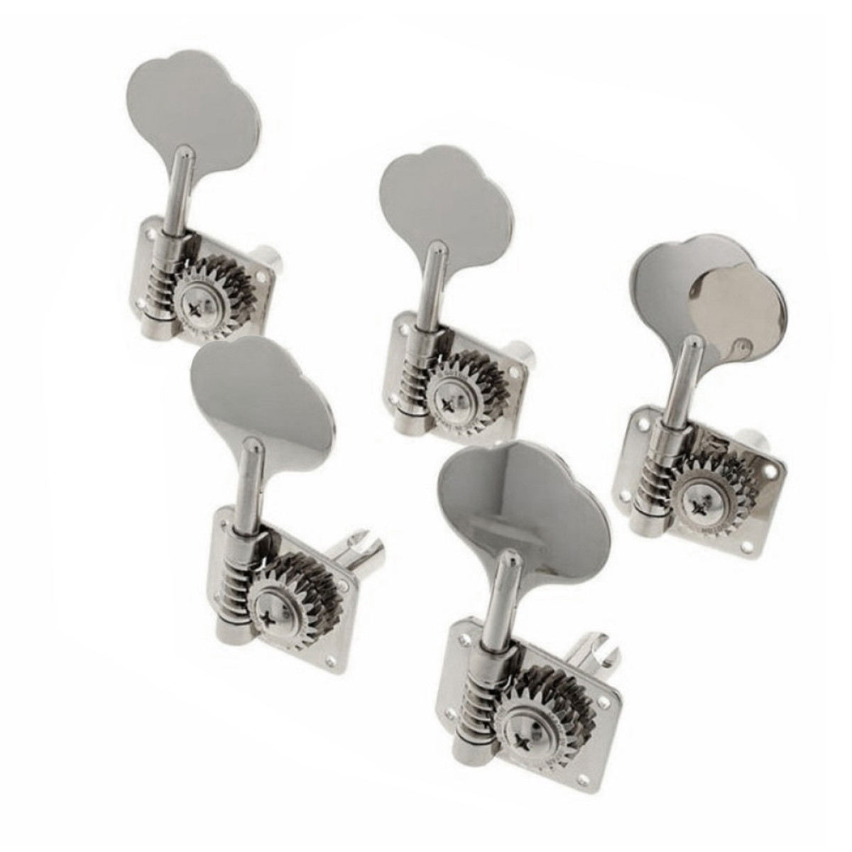 GOTOH GB10 5-IN-LINE NICKEL BASS TUNERS