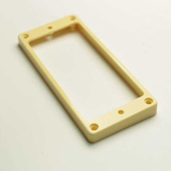 HUMBUCKER PICKUP MOUNTING RING 7X9 FLAT - IVORY - 7 STRINGS