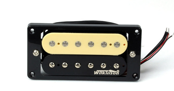 WILKINSON ZEBRA HUMBUCKER BRIDGE