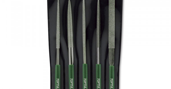 SET OF 5 DIAMOND NEEDLE FILES