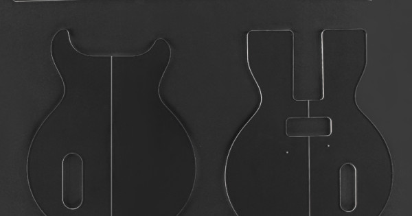 LP JUNIOR DOUBLE CUT TEMPLATES