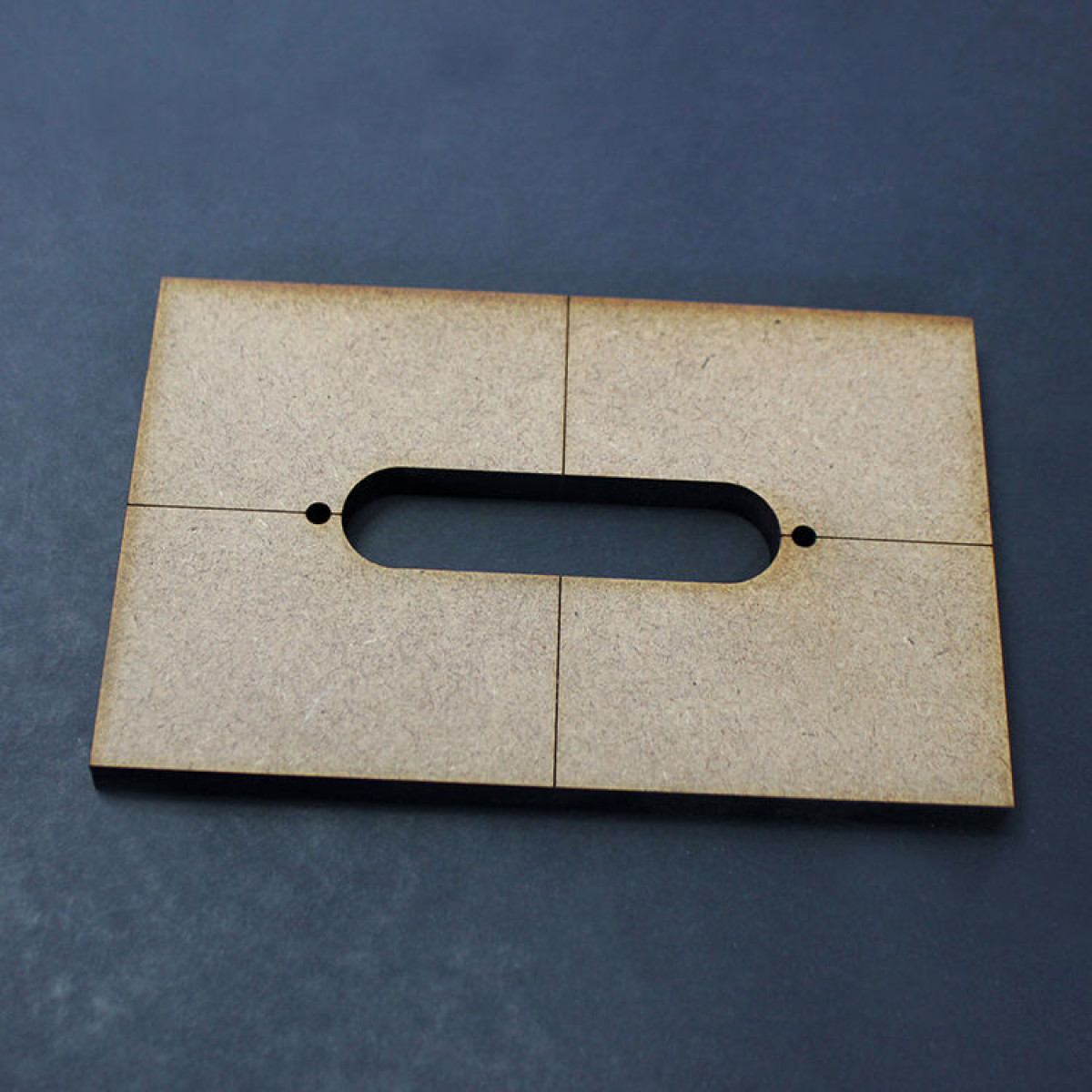 ST-STYLE SINGLE COIL PICKGUARD CUTOUT TEMPLATE